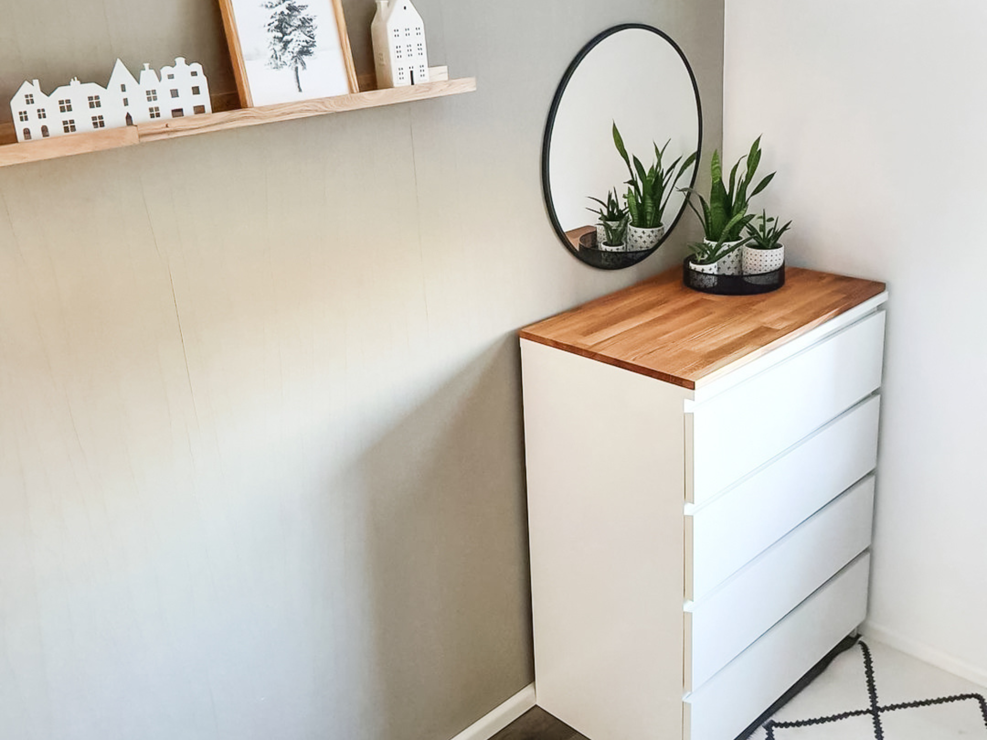 Wunderschne Malm Kommode Dekorieren Fotos