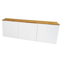 IKEA Knoxhult Hack – Küchenmodule mit Eiche Massivholzplatte aufwerten