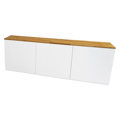 IKEA Knoxhult Hack – Küchenmodule mit Eiche Massivholzplatte aufwerten